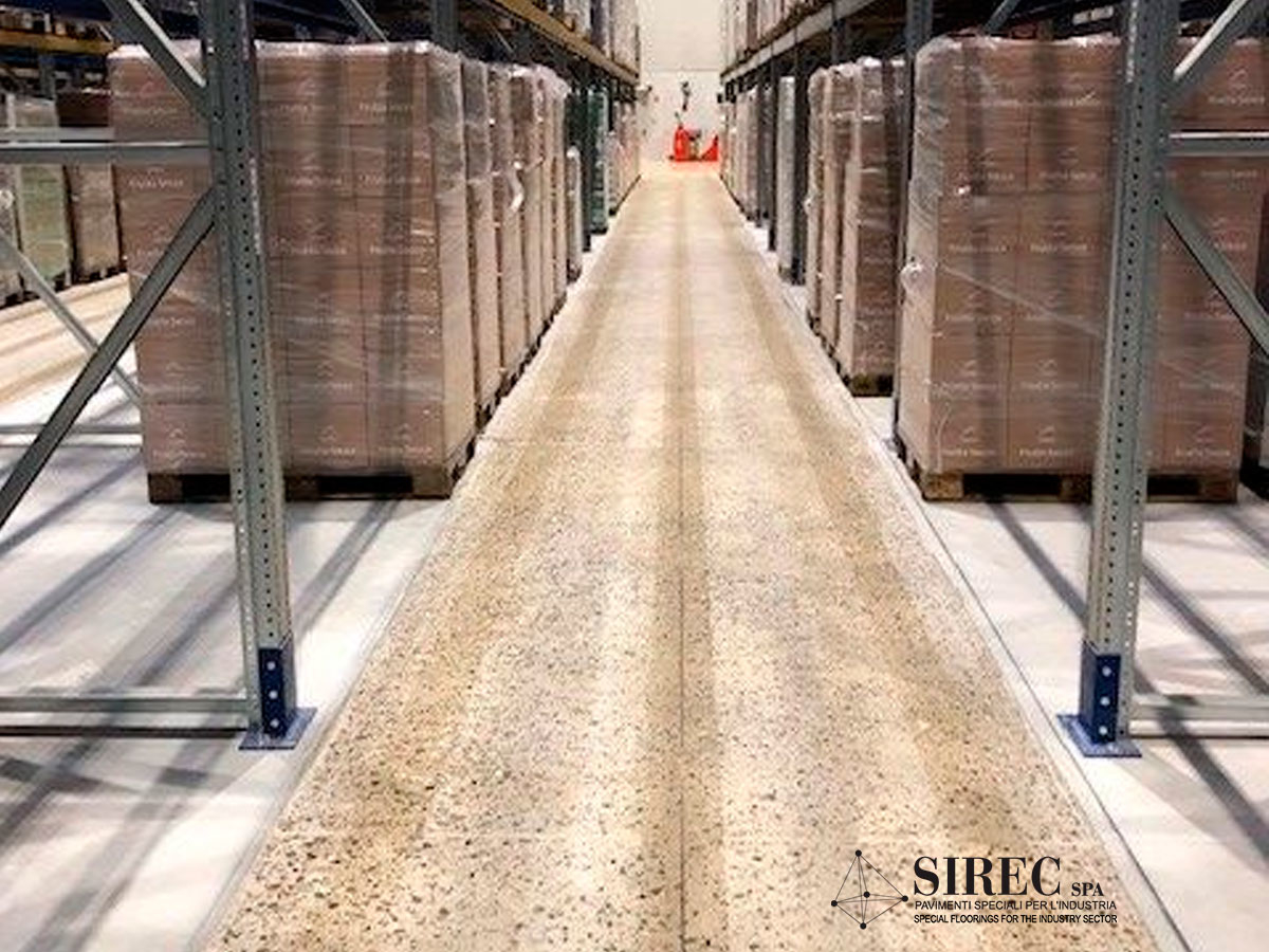 Pavimenti per Magazzini Intensivi | VNA, DIN 15185, VDMA | SIREC