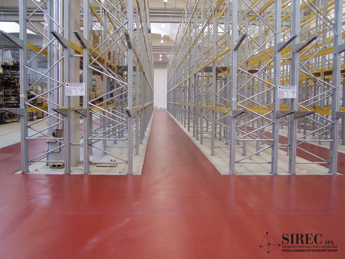 Pavimentazioni per magazzini intensivi | SIREC Pavimentazioni per magazzini intensivi | SIREC